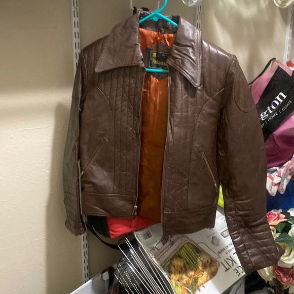 Ambassador | Jackets & Coats | Vintage Leather Jacket | Poshmark
